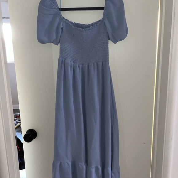 Reformation | Dresses | Reformation Meadow Dress In Mineral Blue Color ...